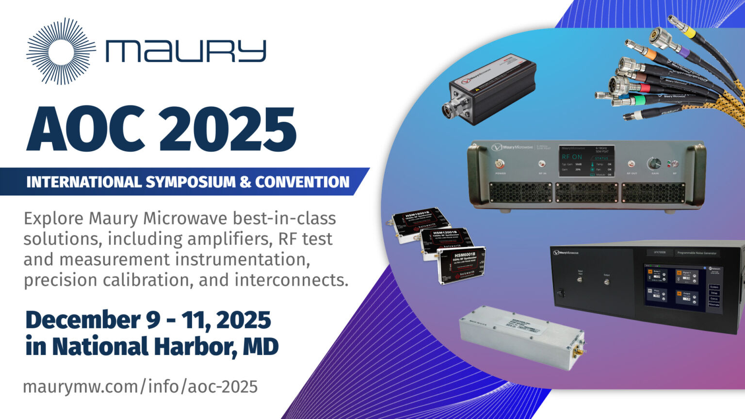 AOC 2025 - Maury Microwave